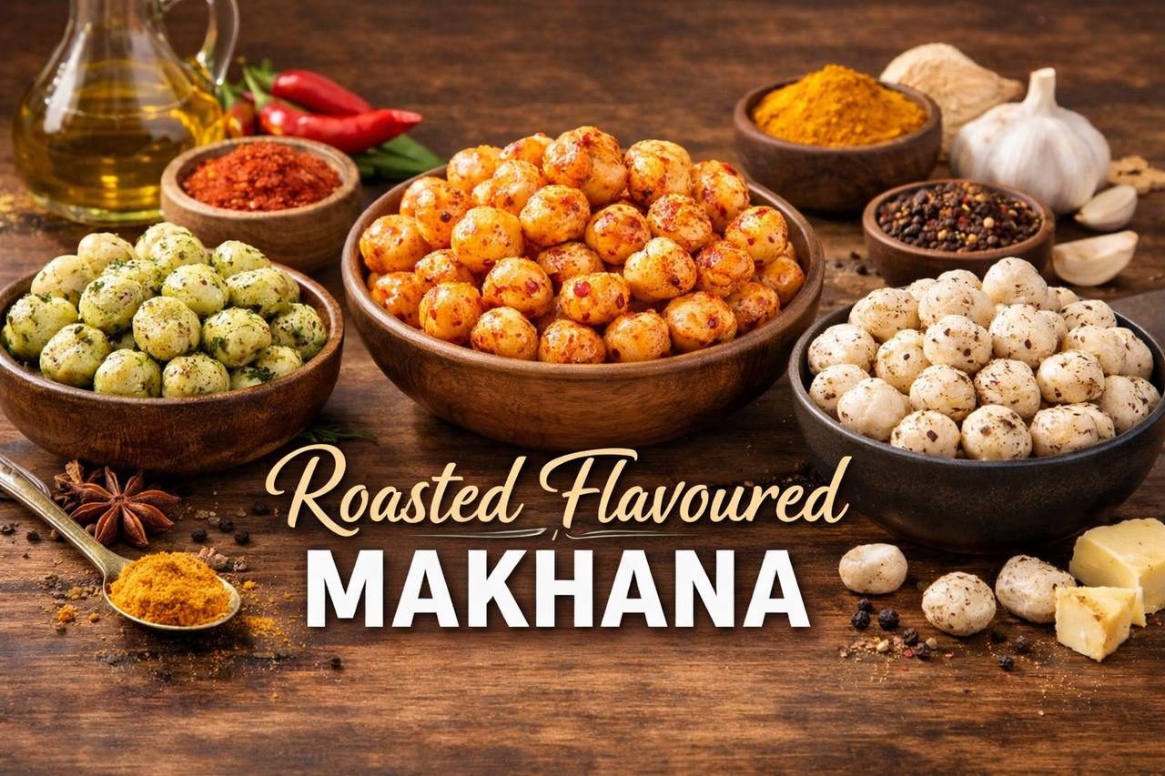 Roasted Flavoured Makhana – A Deliciously Healthy Snack by Chappan Bho ...