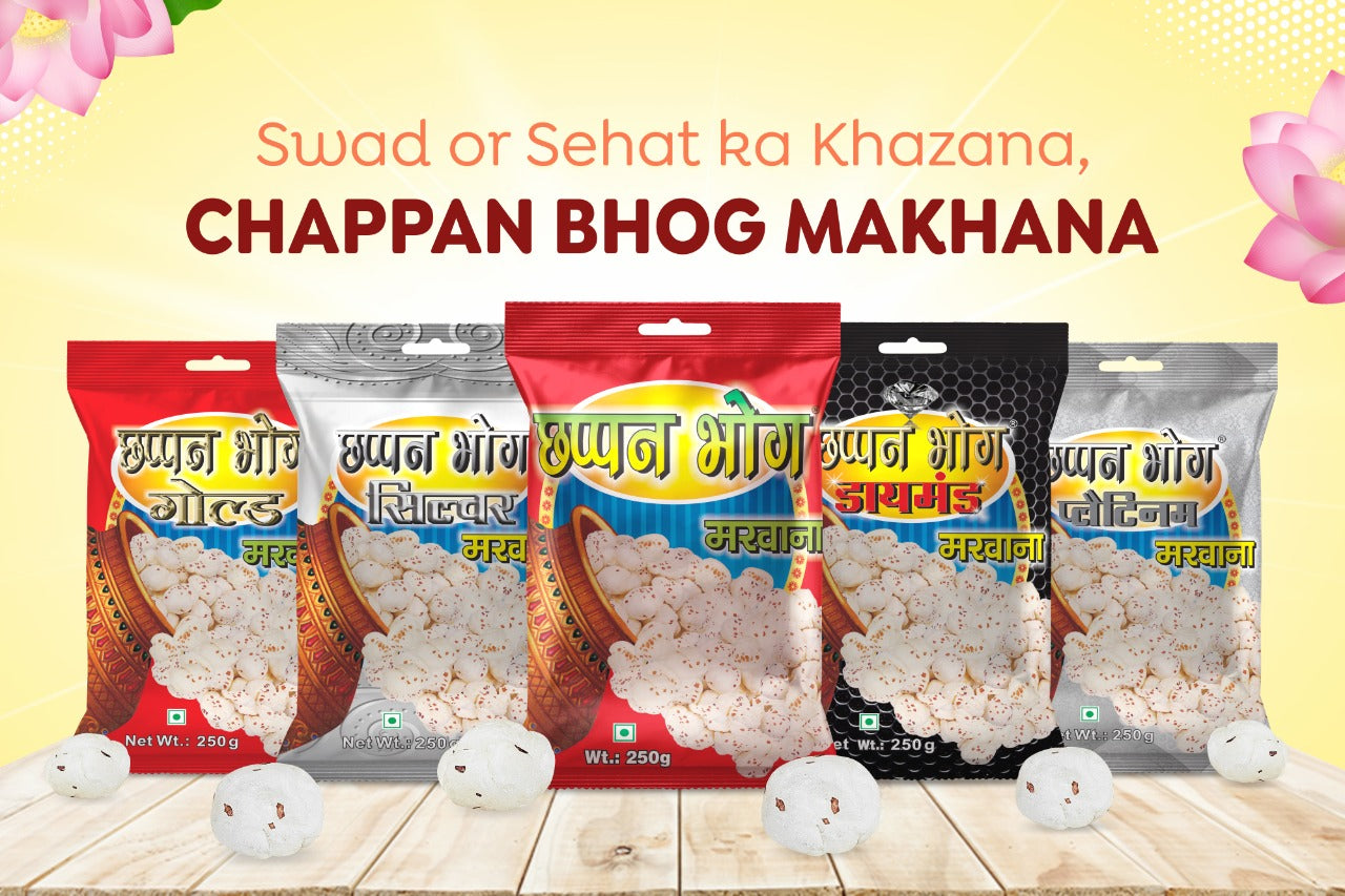 Buy Tasty Makhana Online | Chappan Bhog Makhana