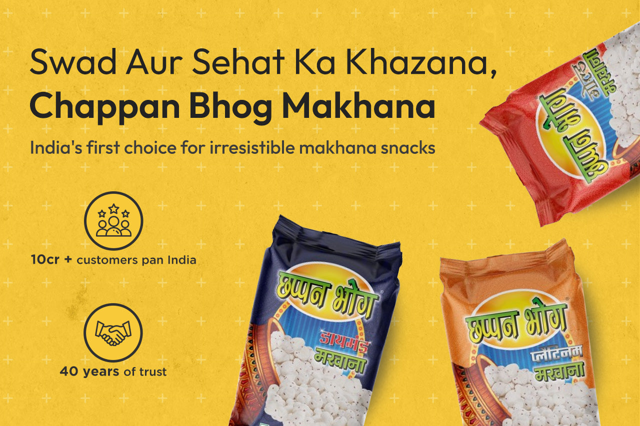 Buy Tasty Makhana Online | Chappan Bhog Makhana